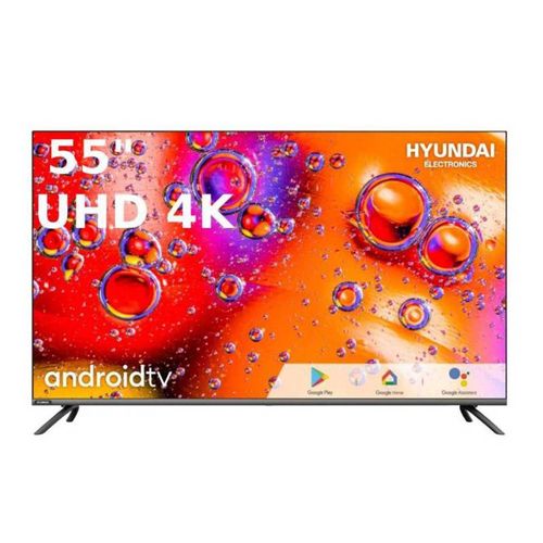 Smart TV Hyundai 4K 55 Ultra HD, sistema Android TV intregrado ...